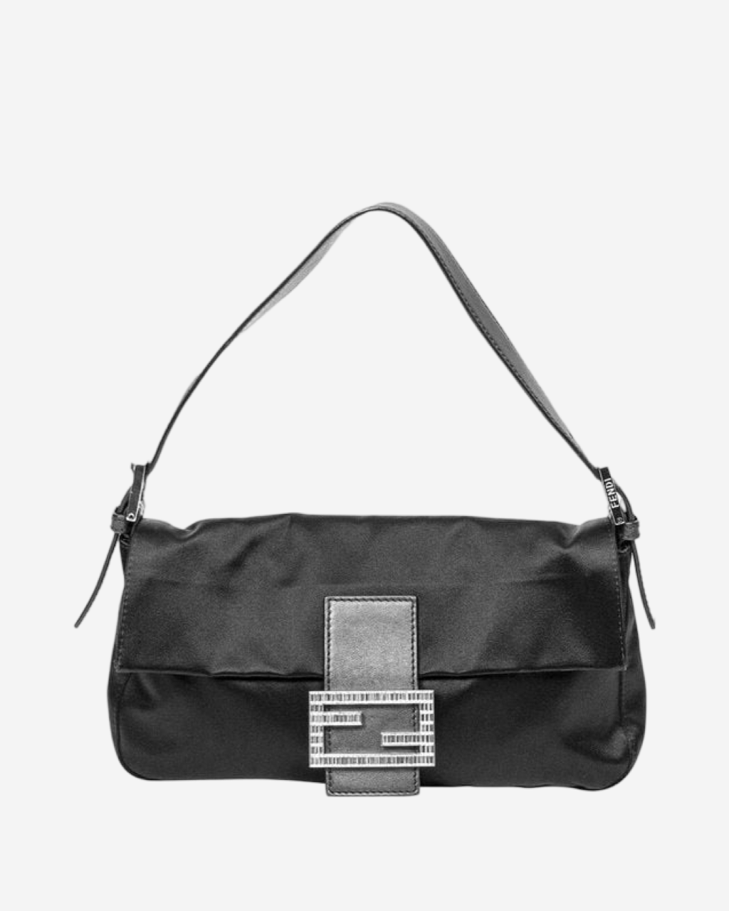 Fendi Baguette Satin & Rhinestones Bag – Irene Buffa
