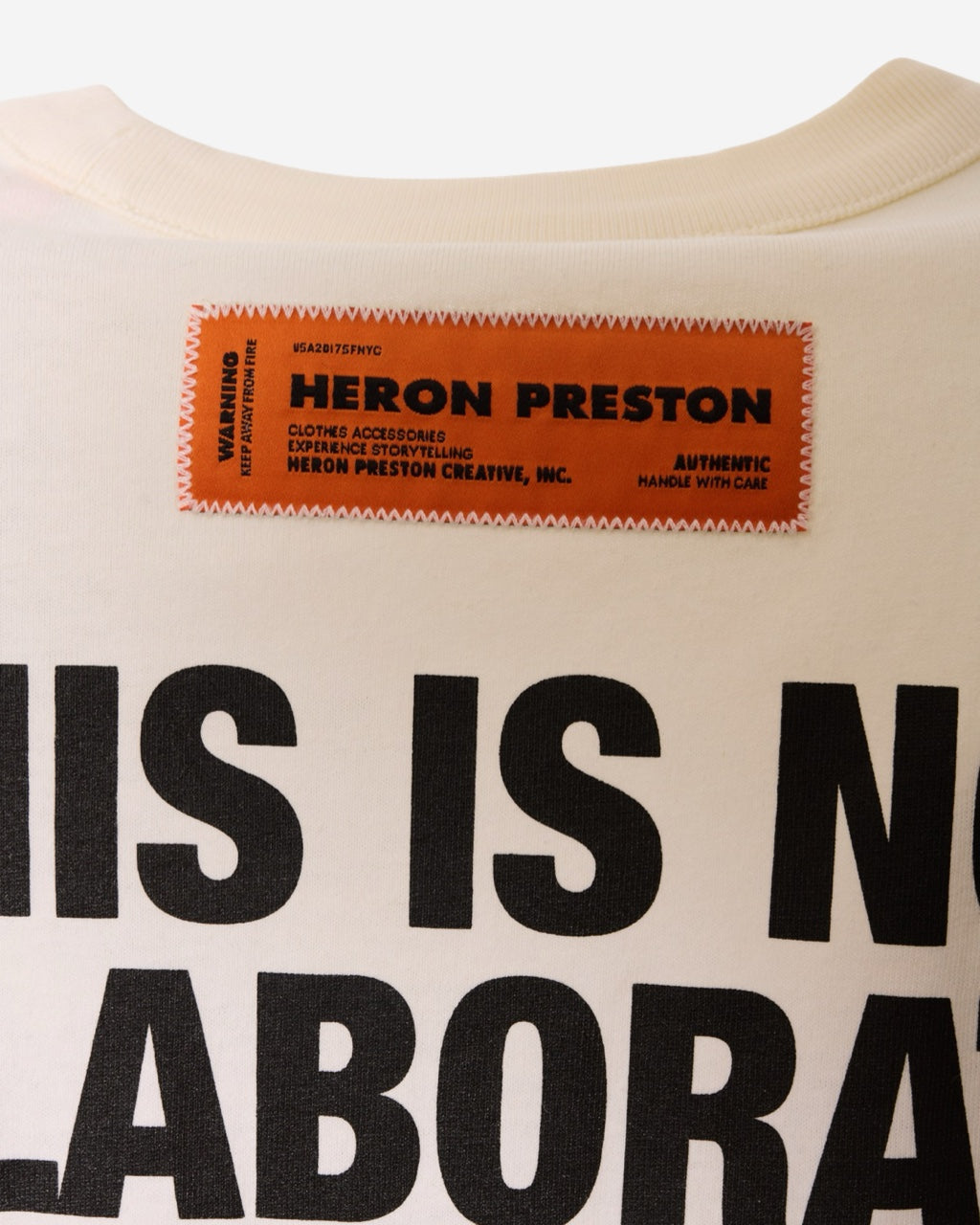 T-Shirt Heron Preston "This is not a collab" S – Irene Buffa
