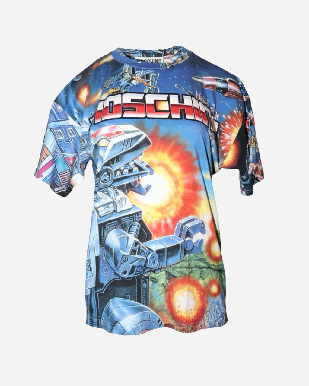 T-Shirt Gráfica Moschino Transformers – Irene Buffa